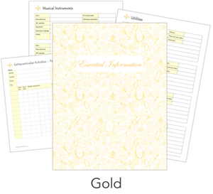 Essential Information - Home management forms - Intuitive at Home